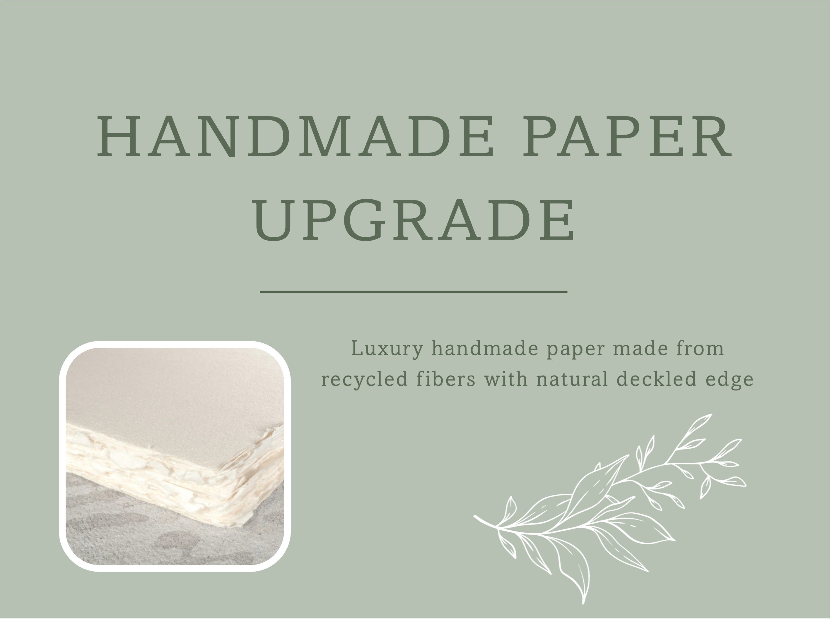 Handmade Paper Upgrade – Creative Custom Prints